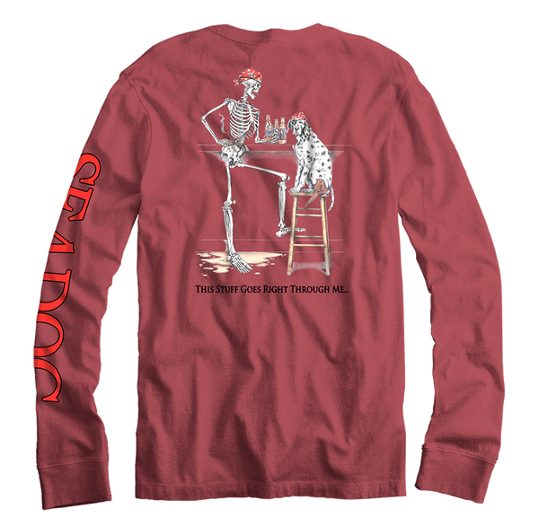 Bones Drinker - Long Sleeve Shirt - Sea Dog Shop